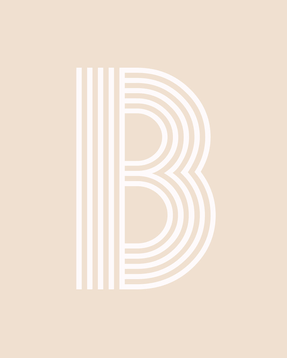 Letter Prints – BFF PRINT SHOP